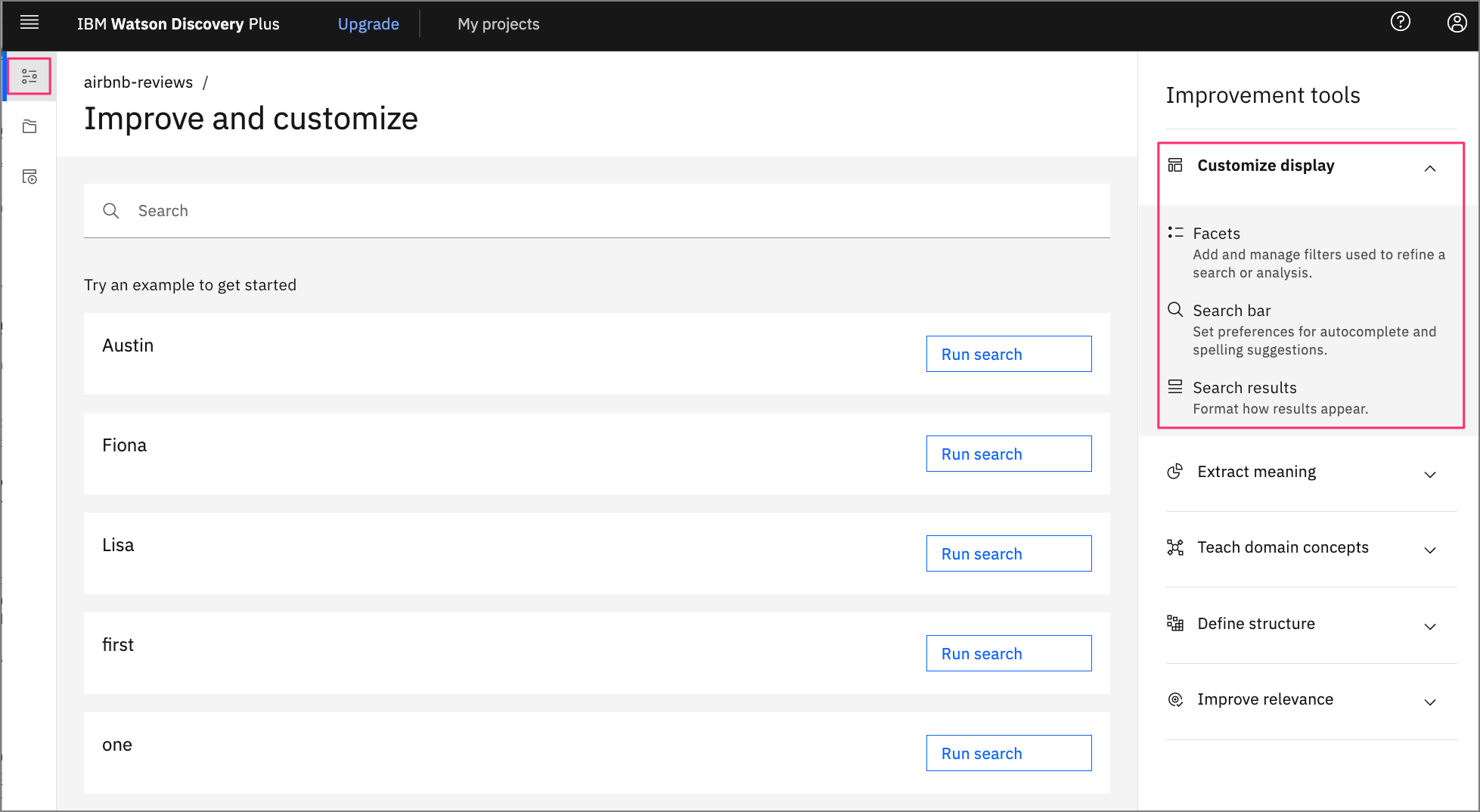 Create An Intelligent Search App Using Watson Discovery Ui Components Ibm Developer