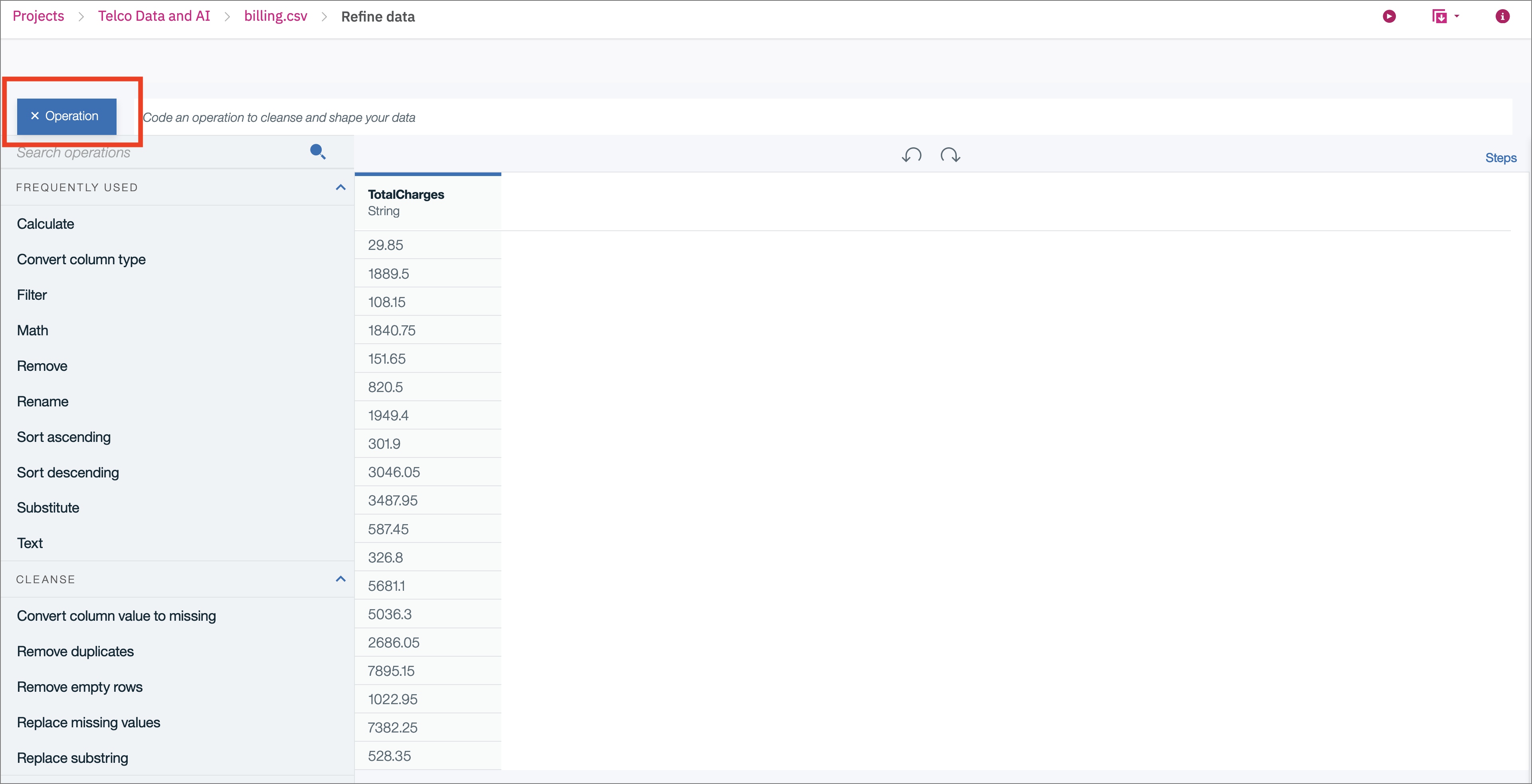 Data visualization with data refinery – IBM Developer